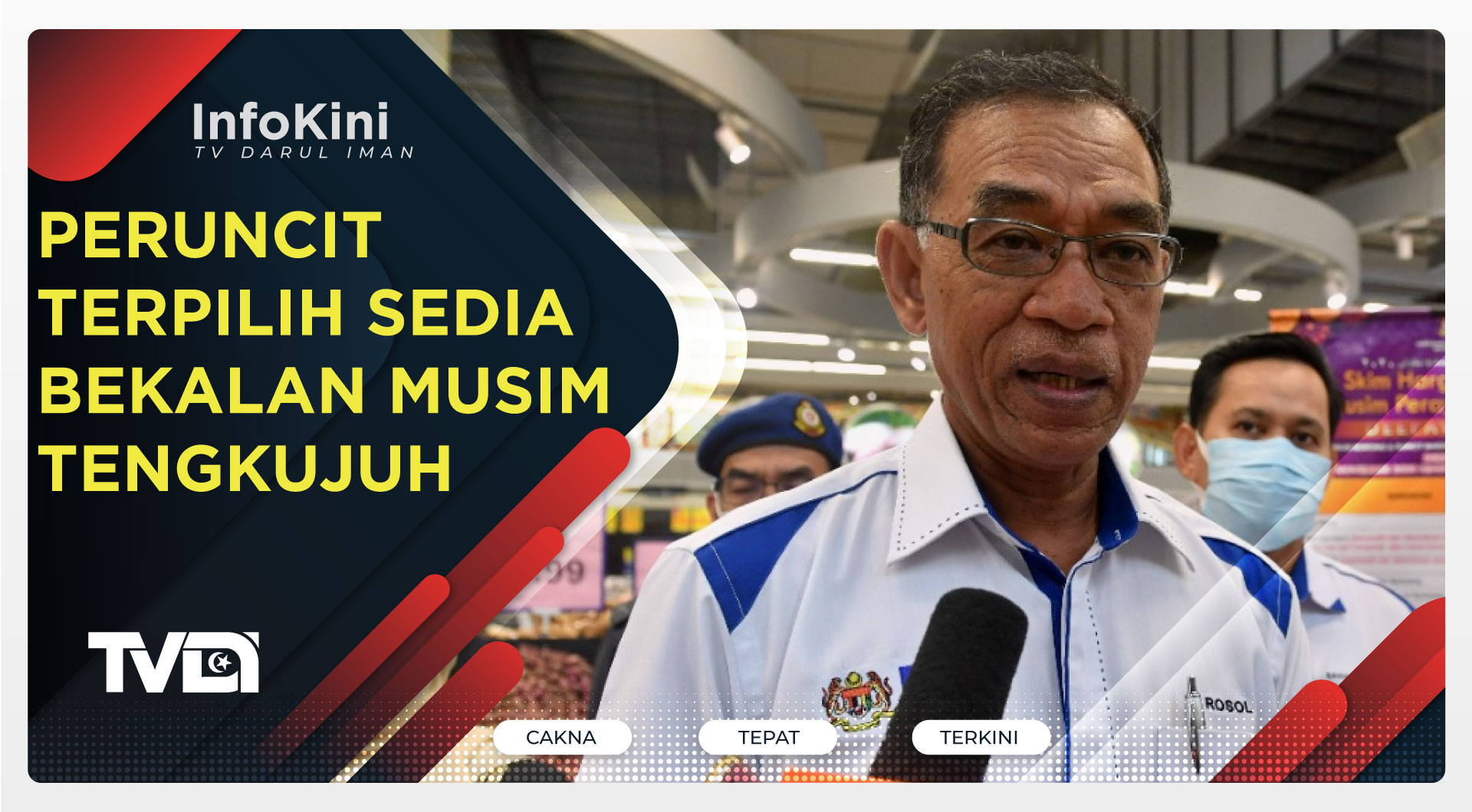 Peruncit Terpilih Sedia Bekalan Musim Tengkujuh - TRDI News