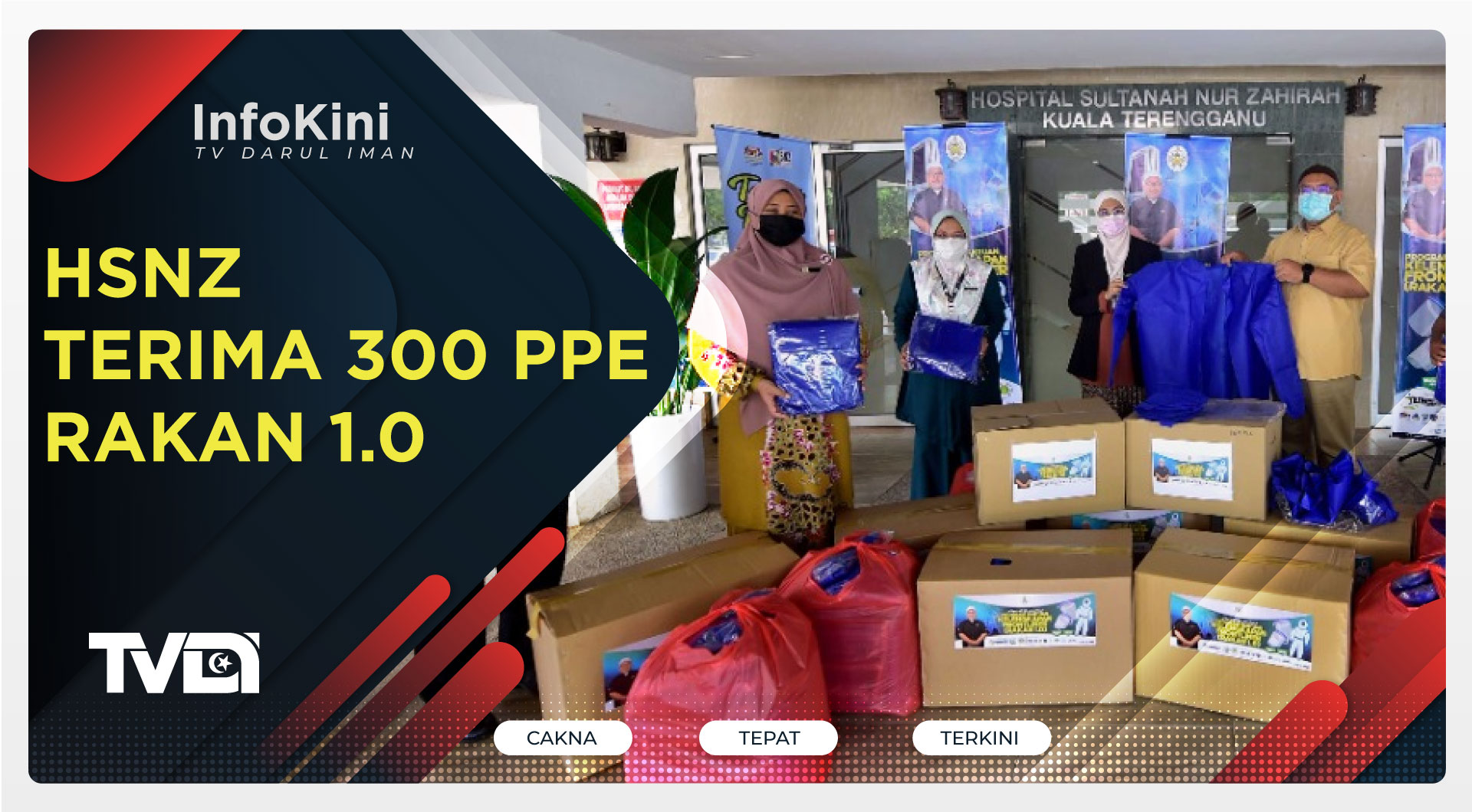 HSNZ Terima 300 PPE Rakan 1.0 - TRDI News