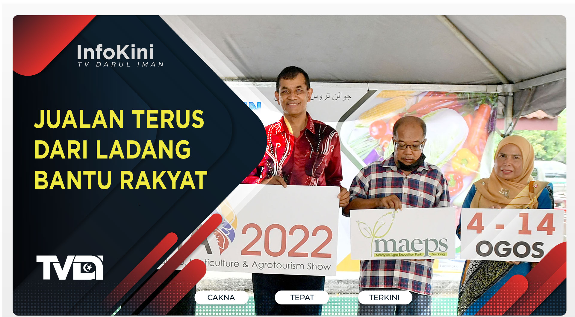 Jualan Terus Dari Ladang Bantu Rakyat - TRDI News