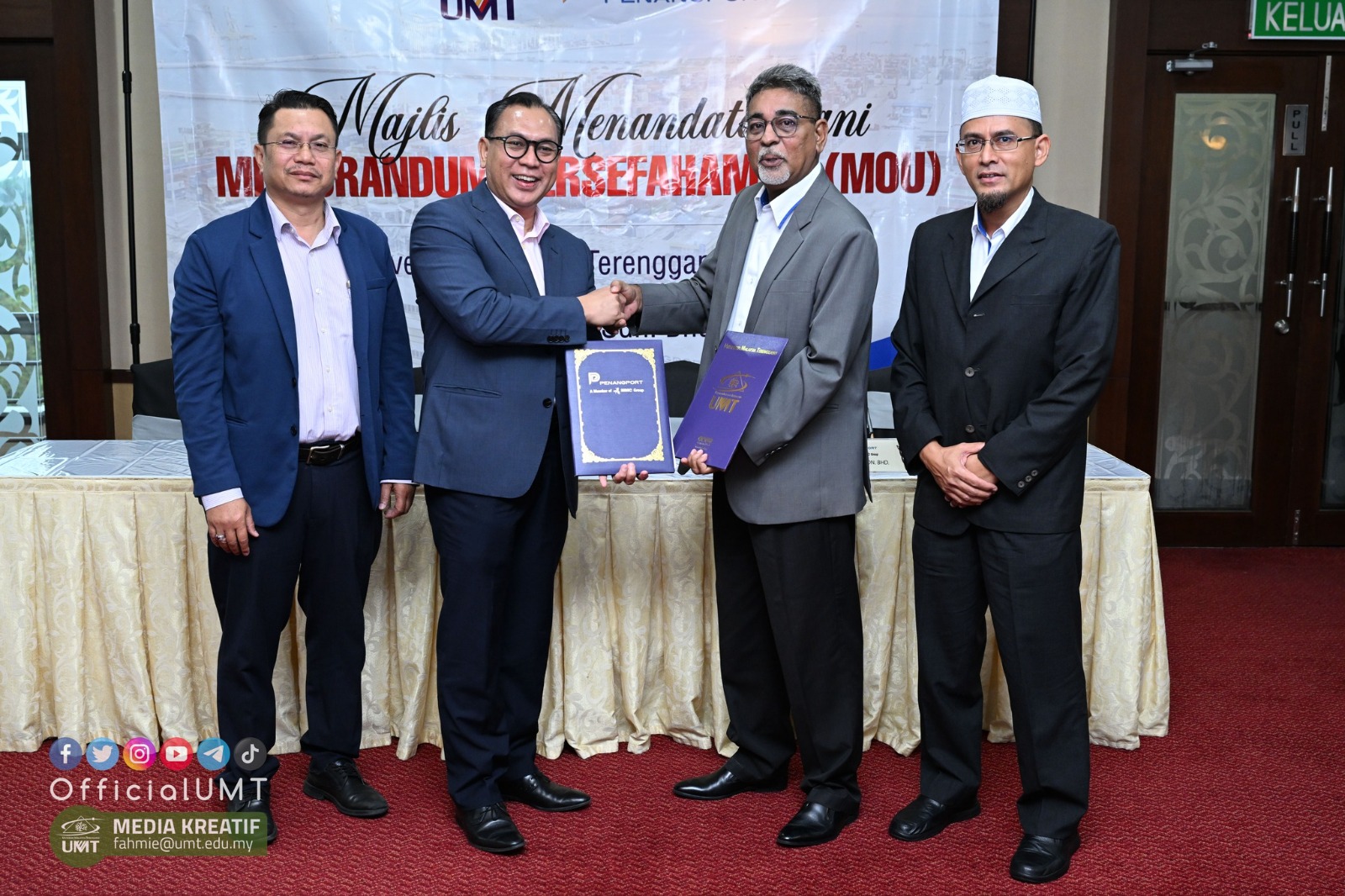 UMT, Penang Port Jalin Kerjasama Martabat Industri Maritim - TRDI News