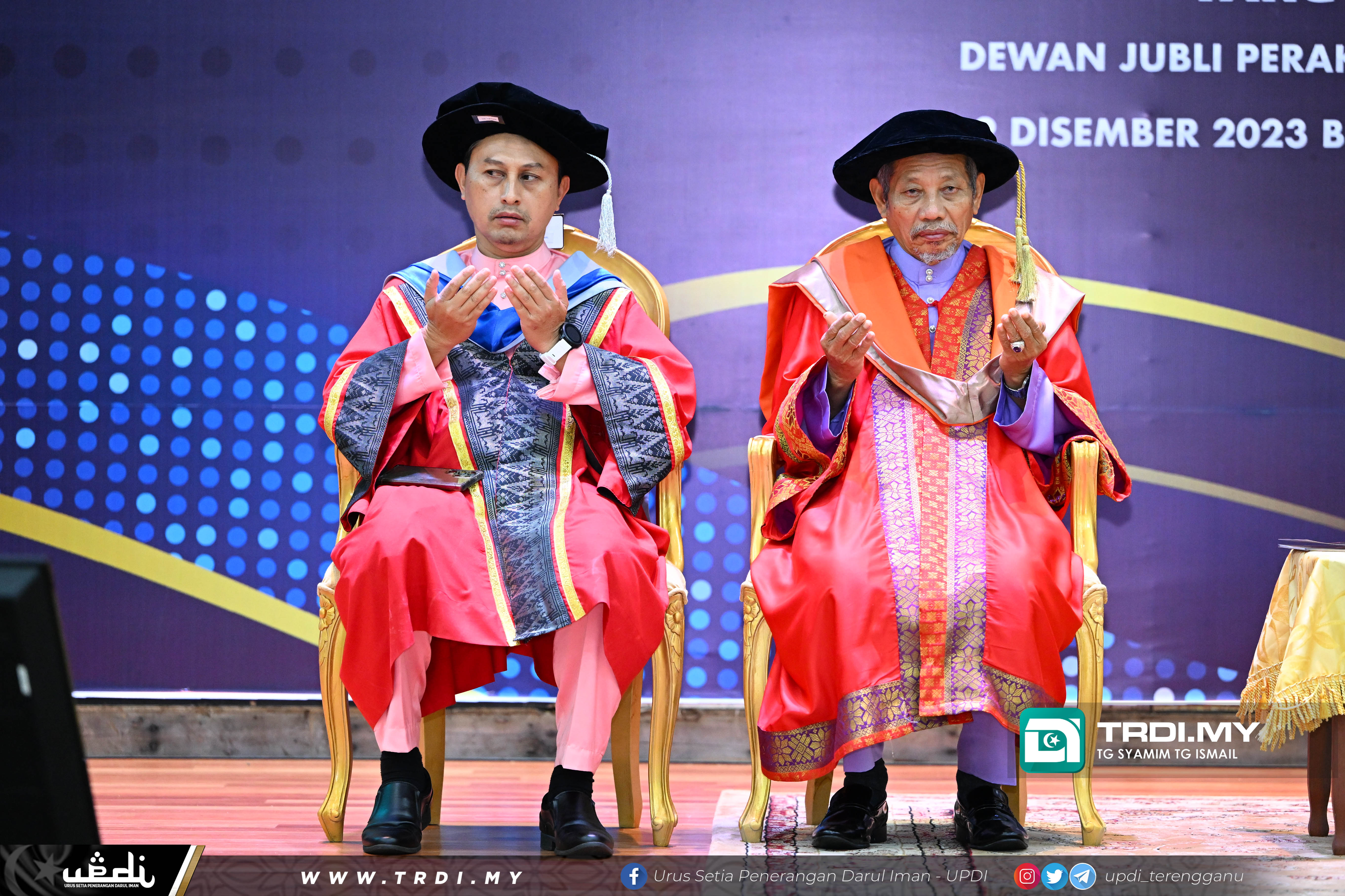DYTM Yang Di-Pertuan Muda Terengganu berangkat ke Majlis Graduasi ...