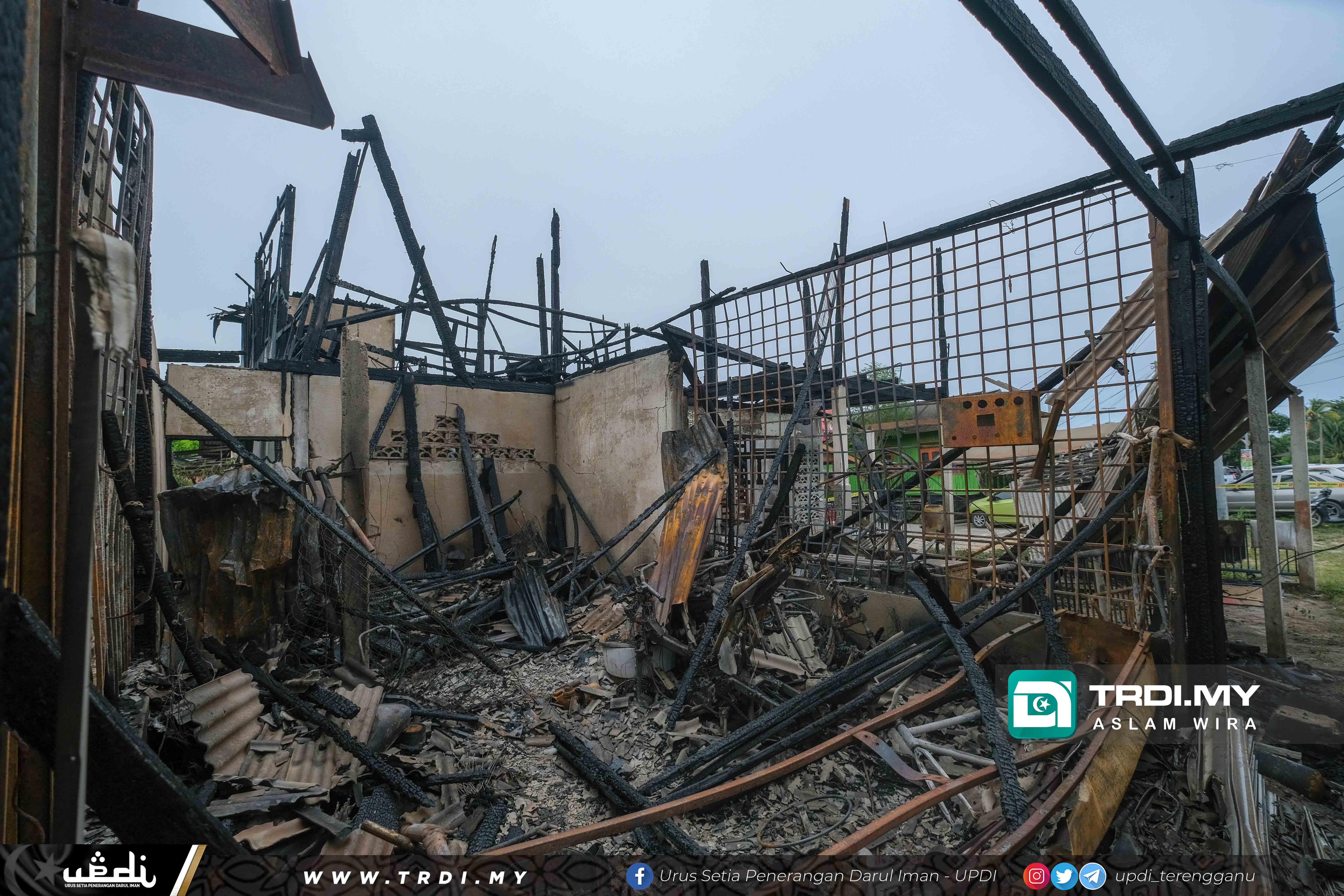 PKM Baik Pulih Dan Bina Baru Rumah Mangsa Kebakaran - TRDI News