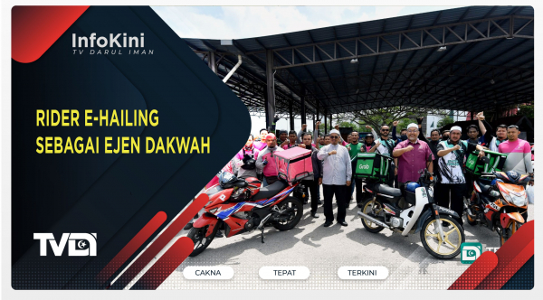 Rider E-Hailing Sebagai Ejen Dakwah - TRDI News
