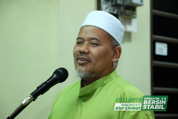 Ariffin Harap Majoriti Kemenangan PAS di Alur Limbat Bertambah - TRDI News