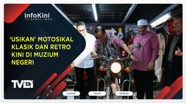 ‘Usikan’ Motosikal Klasik dan Retro Kini di Muzium Negeri - TRDI News