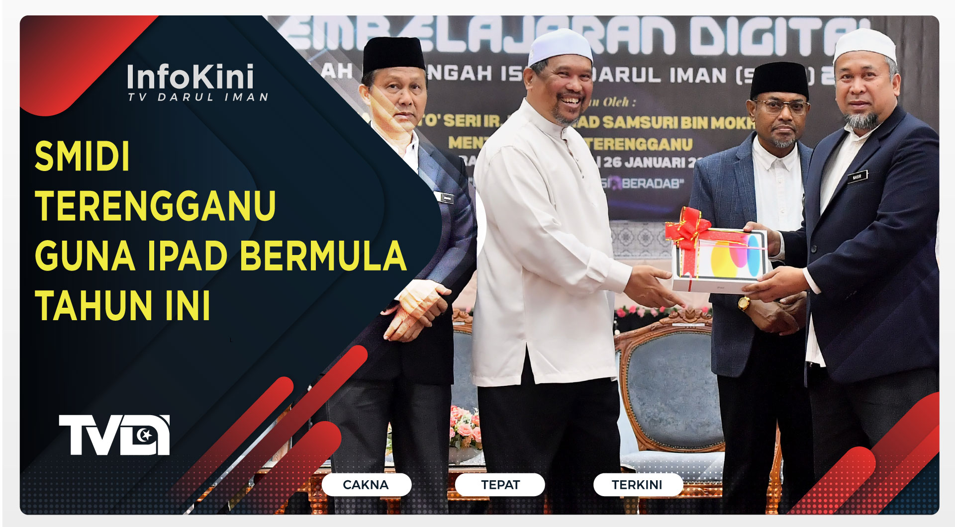 SMIDI Terengganu Guna iPad Bermula Tahun Ini